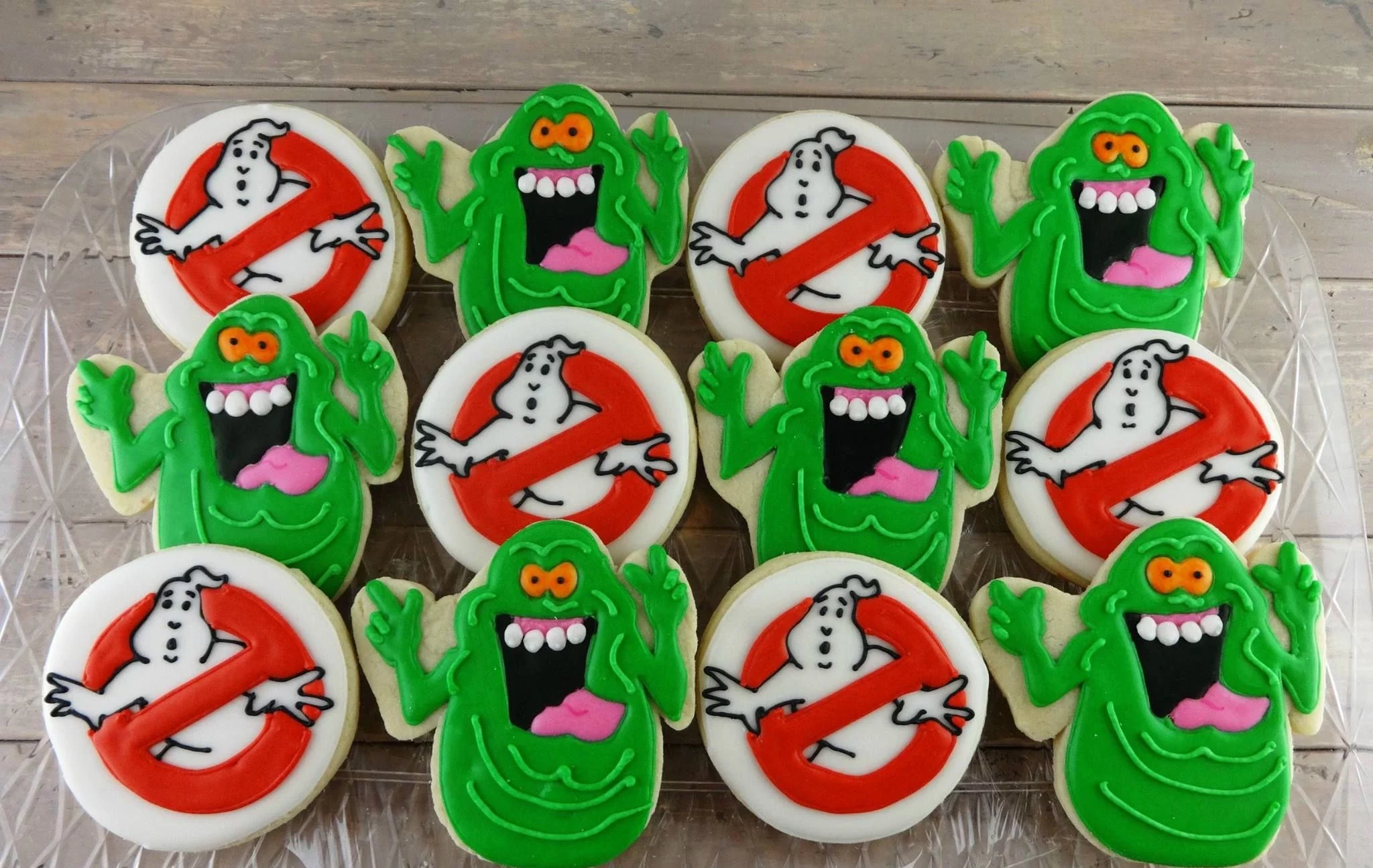 Recipe for Cookies for Ghostbusters - feastfulcuisine.com
