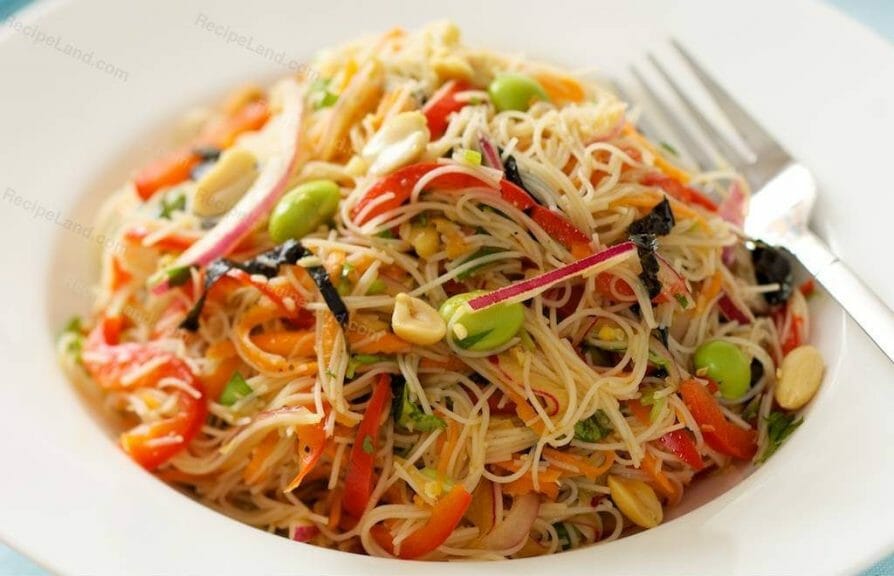 Create Stir-Fried Brown Rice Noodles Easily - feastfulcuisine.com