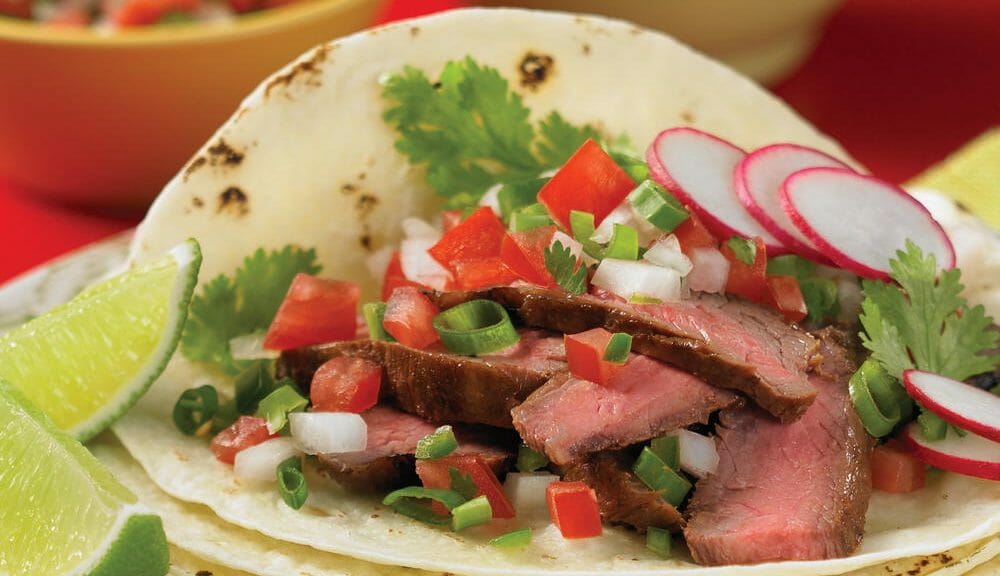 Create Homemade Vampire Taco Carne Asada - feastfulcuisine.com