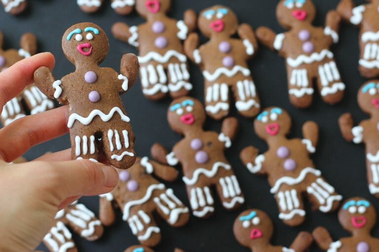 Shrek Cookie Man ‘Gingy’ Recipe - feastfulcuisine.com
