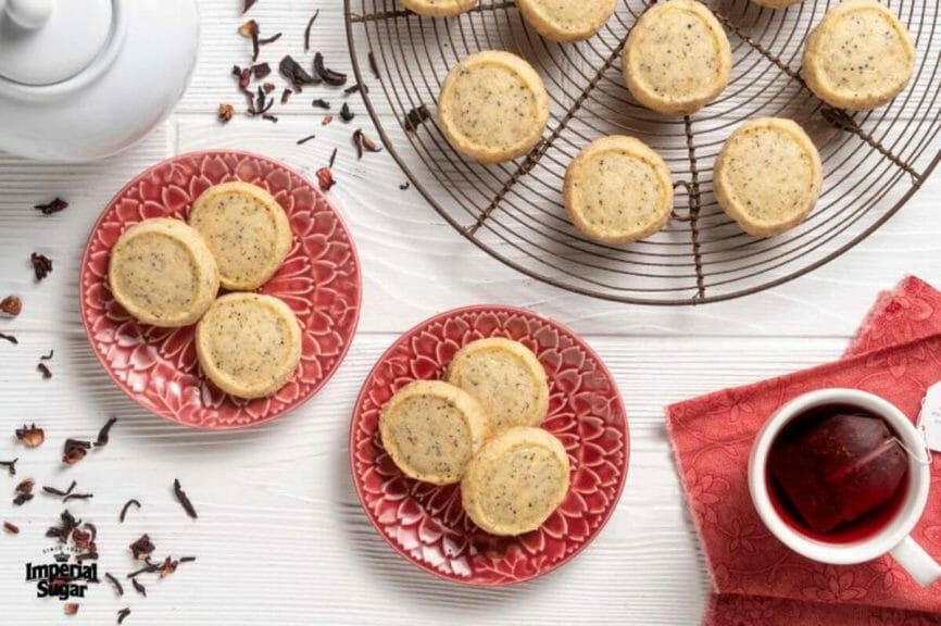 Cookies Recipe with Floral Hibiscus Flavor - feastfulcuisine.com