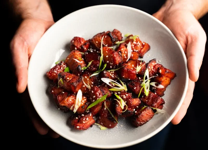 Recipe for Small Pieces of Pork Belly - feastfulcuisine.com