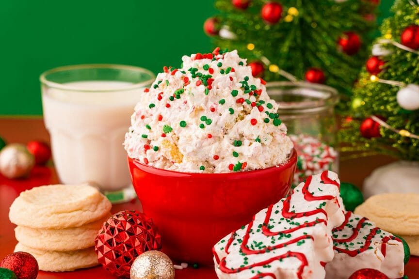 Rich Christmas Tree Dip Formula - feastfulcuisine.com