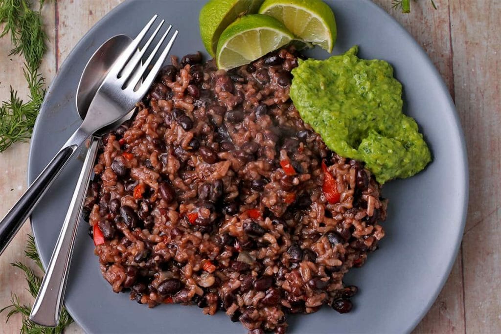 Recipe for Creamy Black Bean Risotto - feastfulcuisine.com