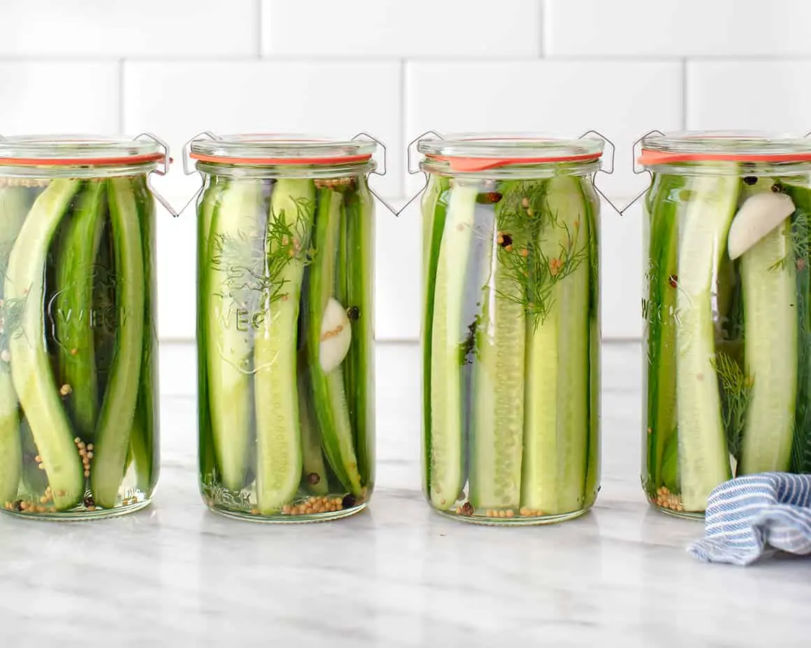Bobby Flay Dill Pickle Recipe - feastfulcuisine.com