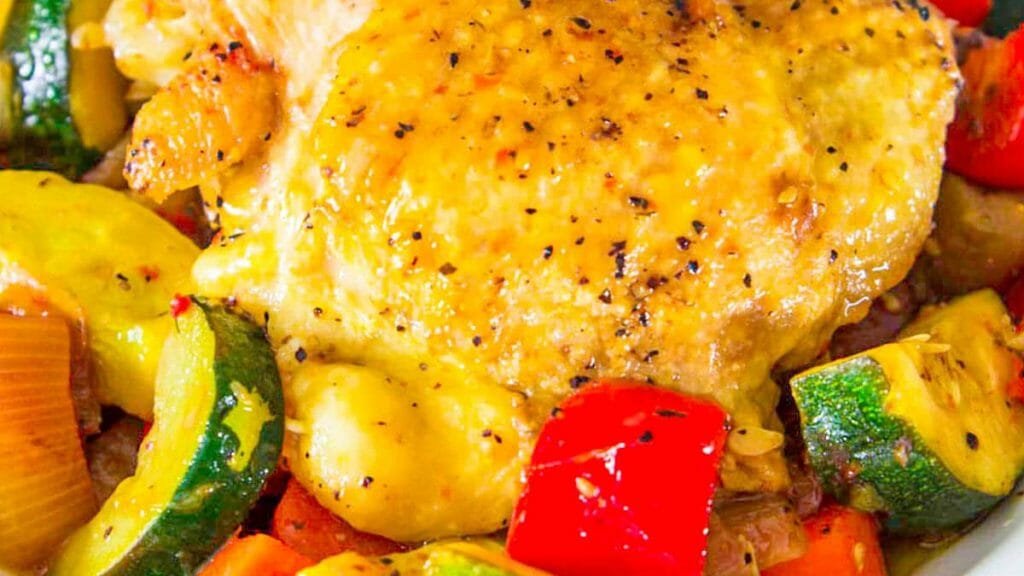 Caveman Chicken Casserole - Cooking Aficionado - feastfulcuisine.com