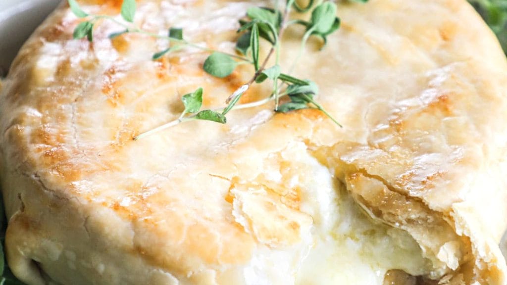 Baked Brie in Pastry Shell · Simple Family Recipes - feastfulcuisine.com