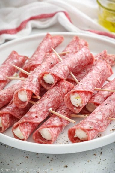 Salami Wrappers - feastfulcuisine.com